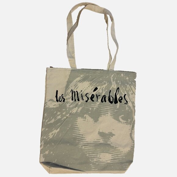 Platypus Productions | Bags | Rare Les Miserables Canvas Tote Bag ...